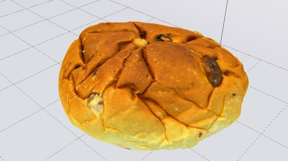 3D model Raisin Bread VR / AR / low-poly | CGTrader