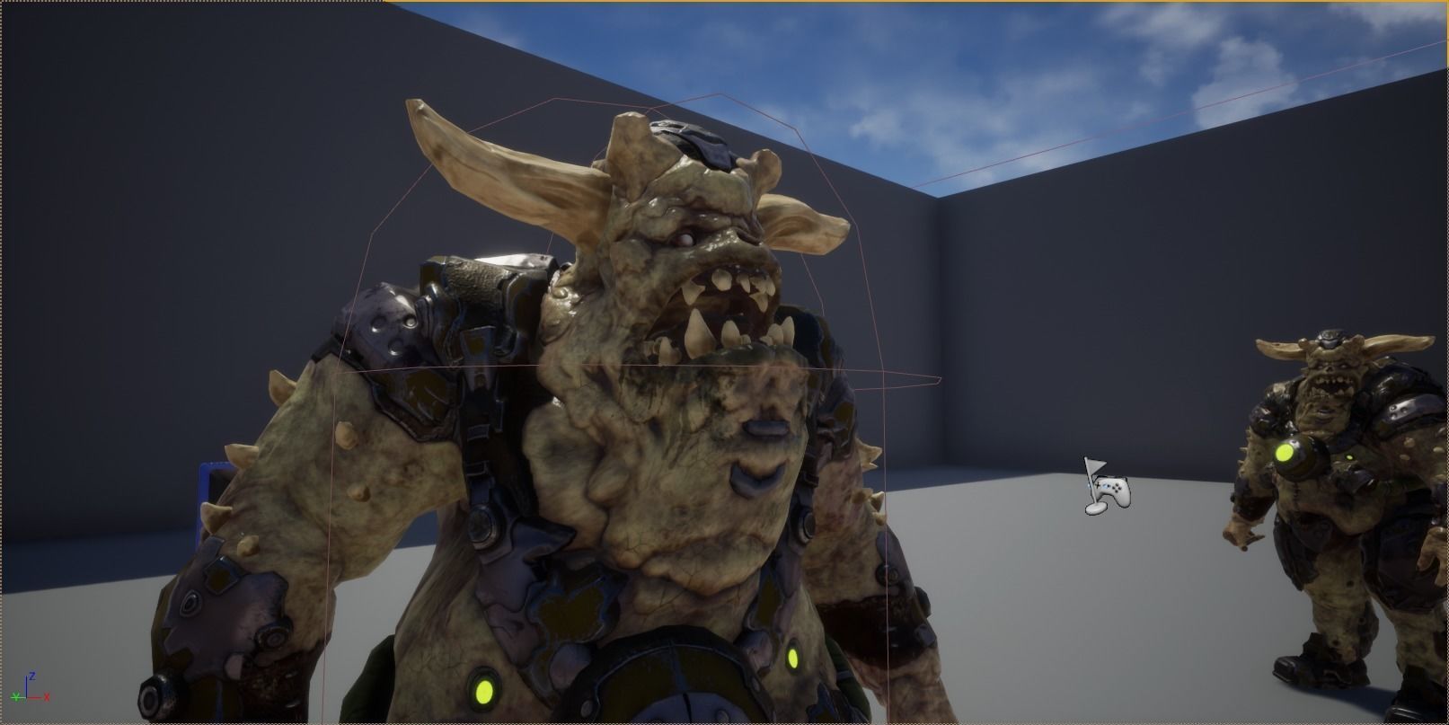3D model Demon soldier VR / AR / low-poly rigged animated | CGTrader