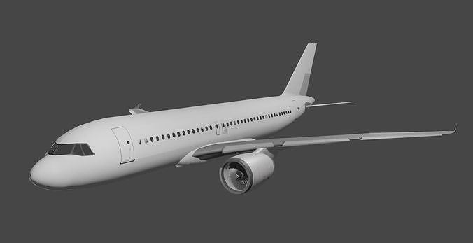 Airbus A320 3D Model 3D model | CGTrader
