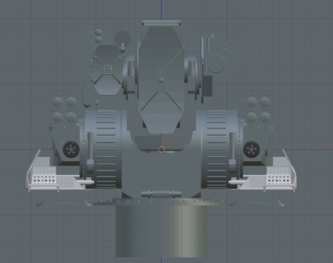 Russian 3K87 Kashtan CIWS 3D model | CGTrader