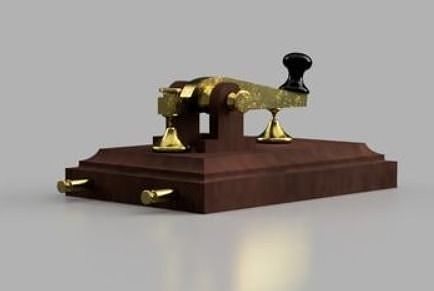 Telegraph 3D model 3D printable | CGTrader