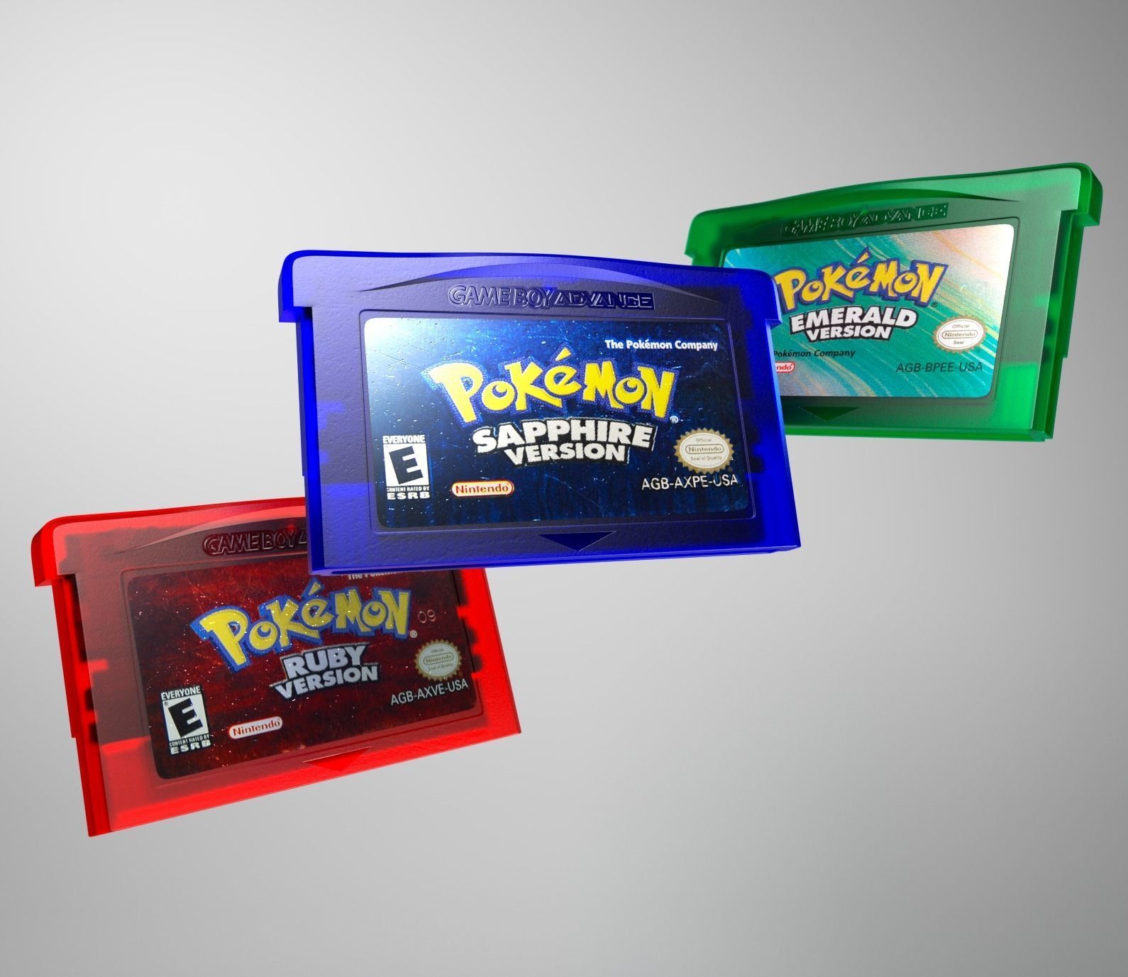 3D model Pokemon Gameboy cartridge | CGTrader