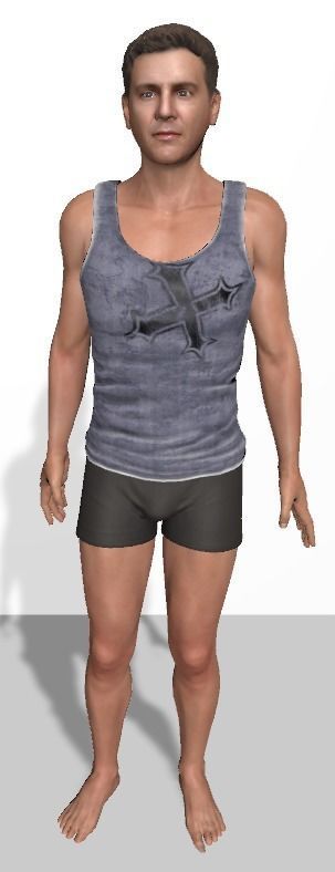 Unity Digital Human HS019 free 3D model animated rigged | CGTrader