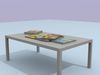 3D model Book set 3D model table with books VR / AR / low-poly | CGTrader