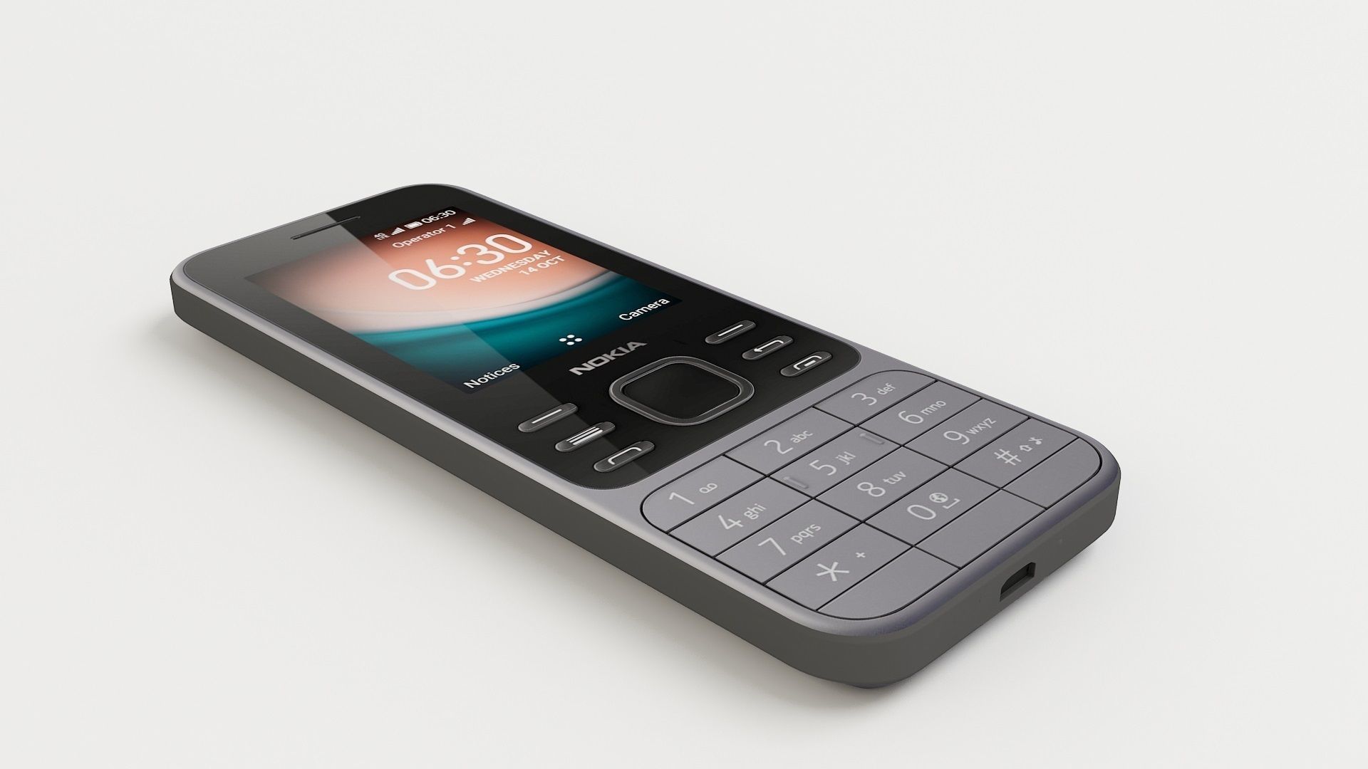 Nokia 6300 4G 3D model | CGTrader