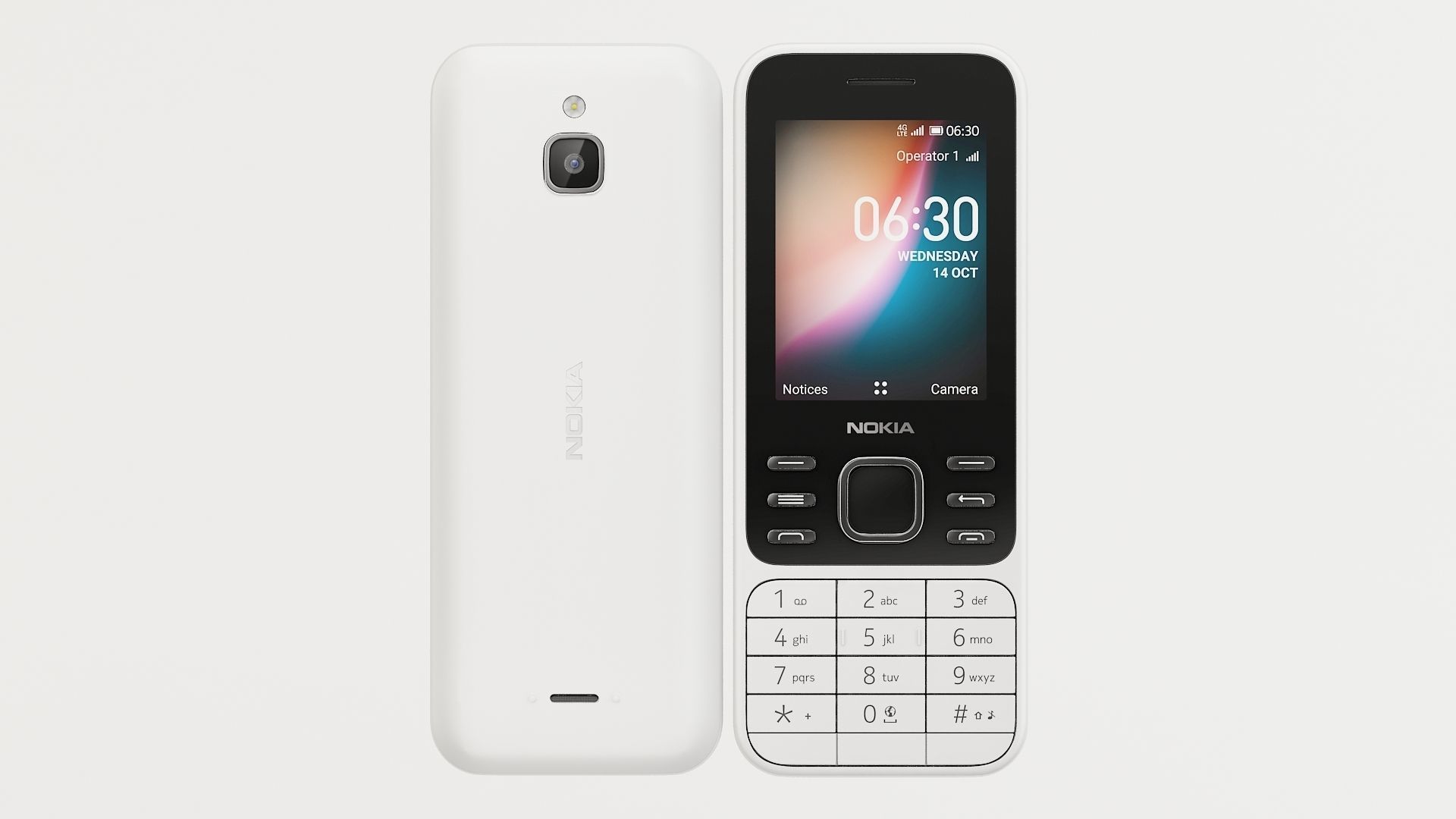 nokia 6300 all colours 3D model | CGTrader