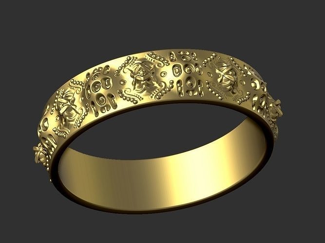 Ring Design 3D model 3D printable | CGTrader