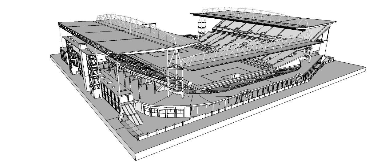 BMO Field - Toronto - Canada 3D model | CGTrader
