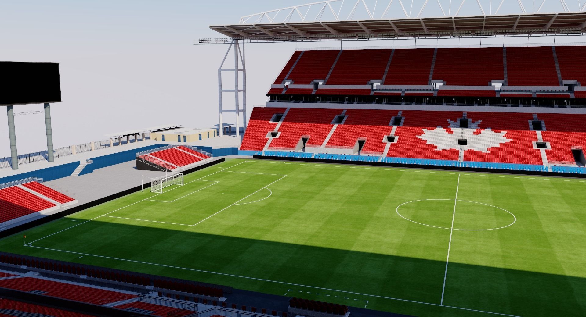 BMO Field - Toronto - Canada 3D model | CGTrader