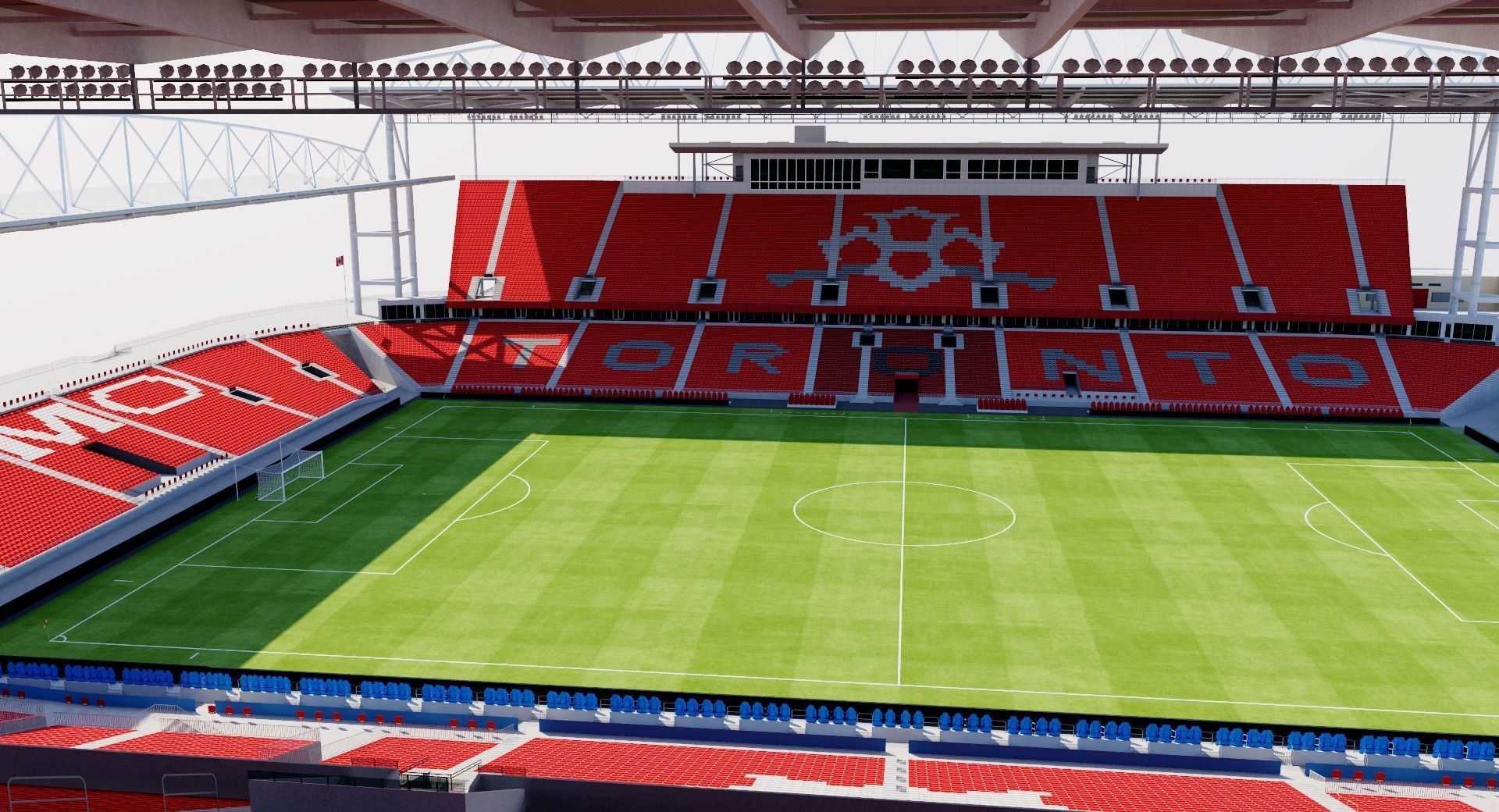 BMO Field - Toronto - Canada 3D model | CGTrader