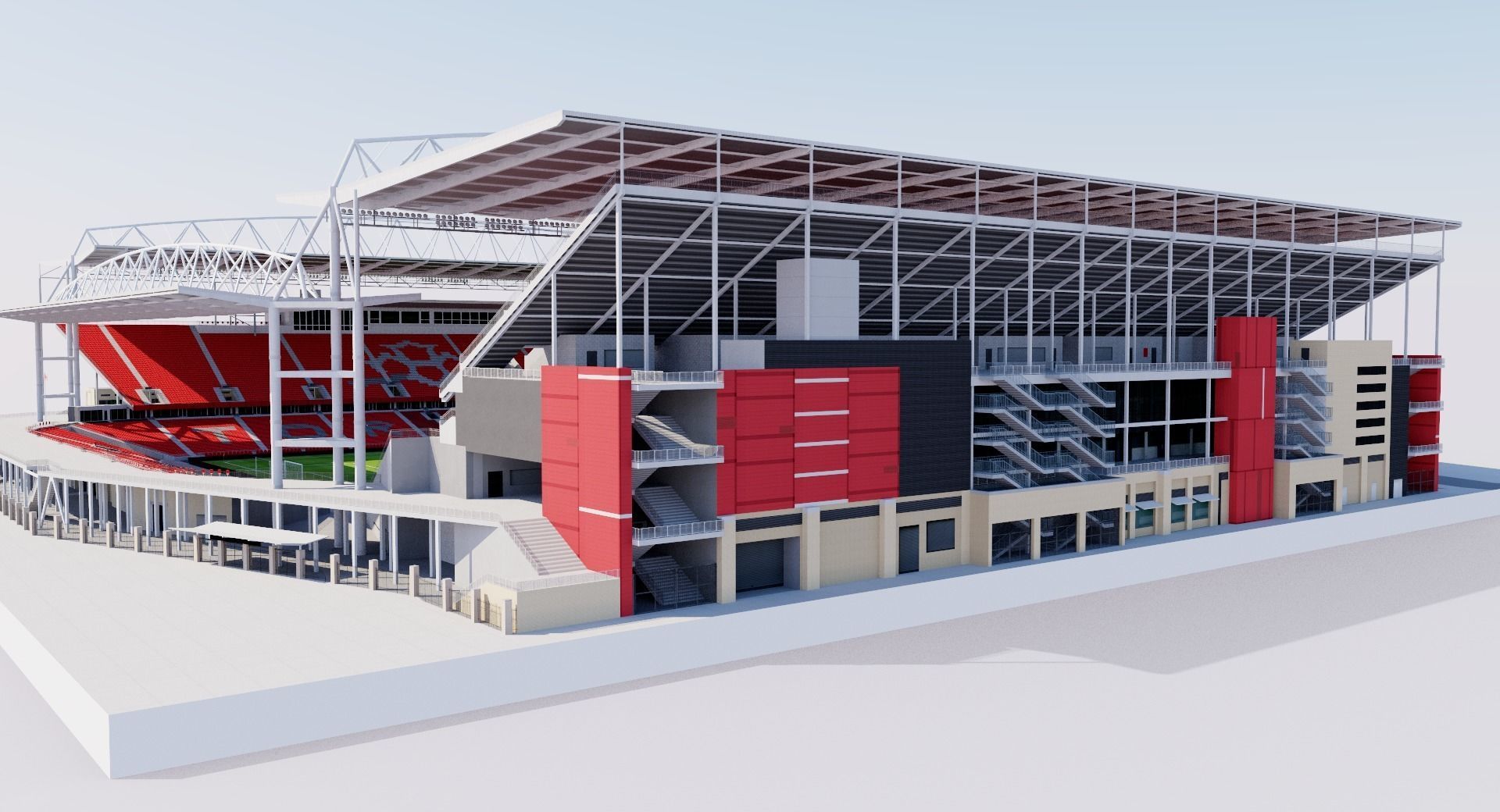 BMO Field - Toronto - Canada 3D model | CGTrader