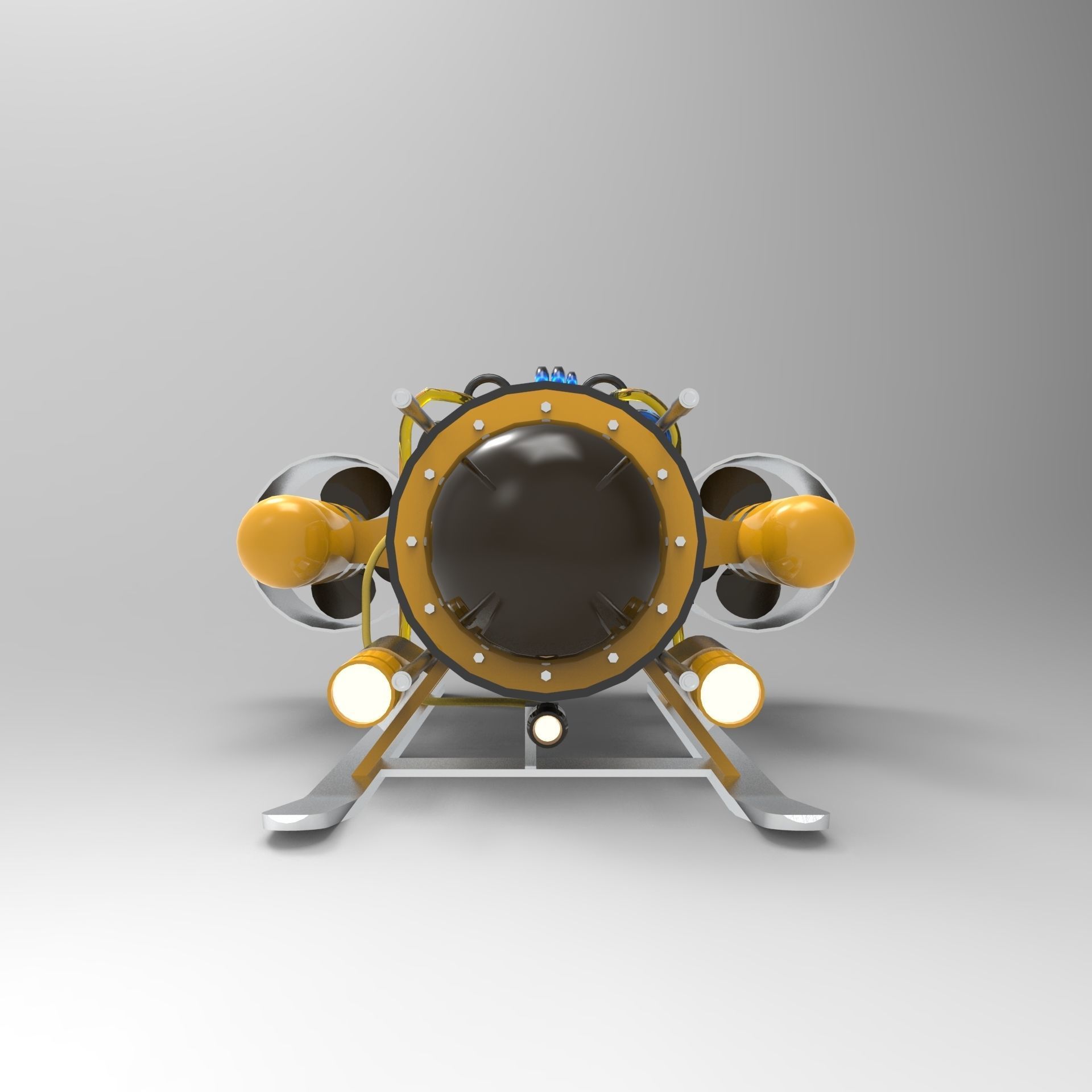 ROV Remotely operated underwater vehicle 3D model | CGTrader