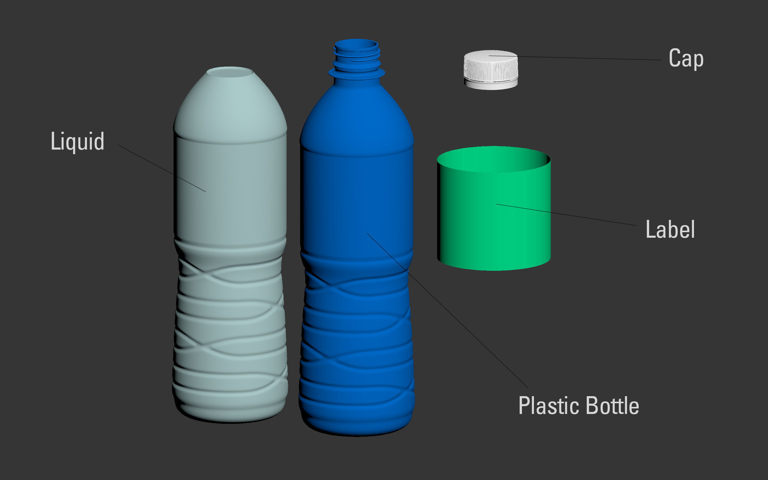 Water Bottle Ultimate Pack 3D model | CGTrader