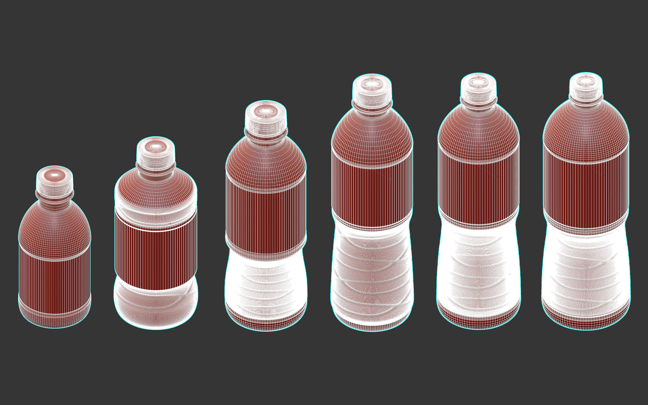 Water Bottle Ultimate Pack 3D model | CGTrader