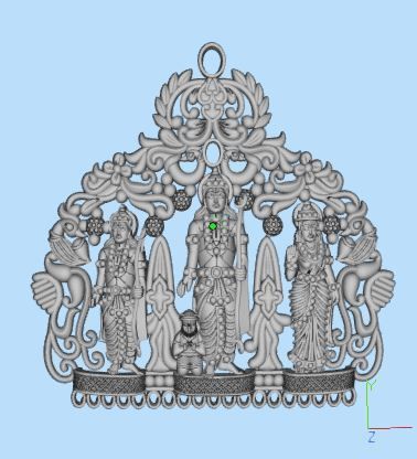 Hindu god temple Jewelry 001 to 050 Total 289 3D model 3D printable ...