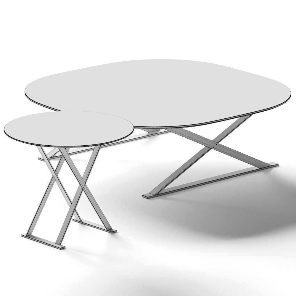 Maxalto Pathos Coffee Tables 3D model | CGTrader