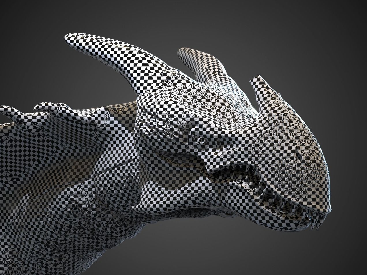 Volcano Dragon PBR 3D model | CGTrader