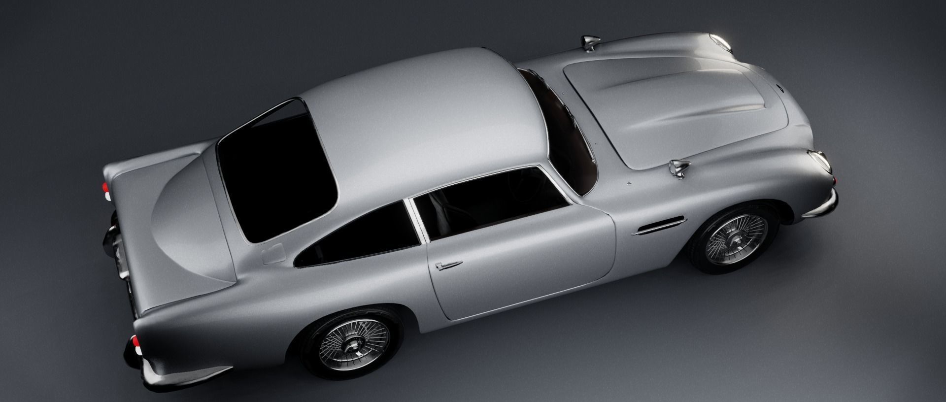 Aston Martin DB5 1964 3D Model 3D model rigged | CGTrader