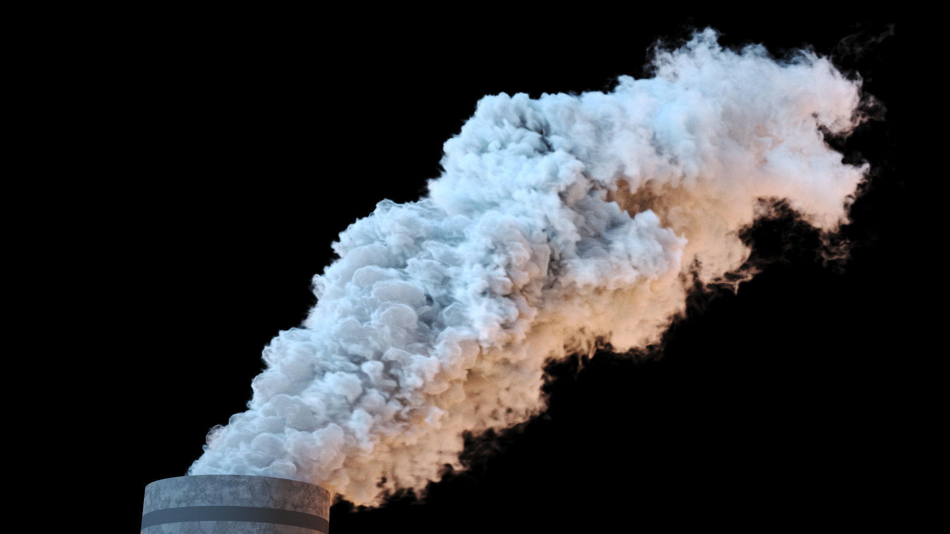 Chimney Smoke VDB 20s sequence 3D model animated | CGTrader