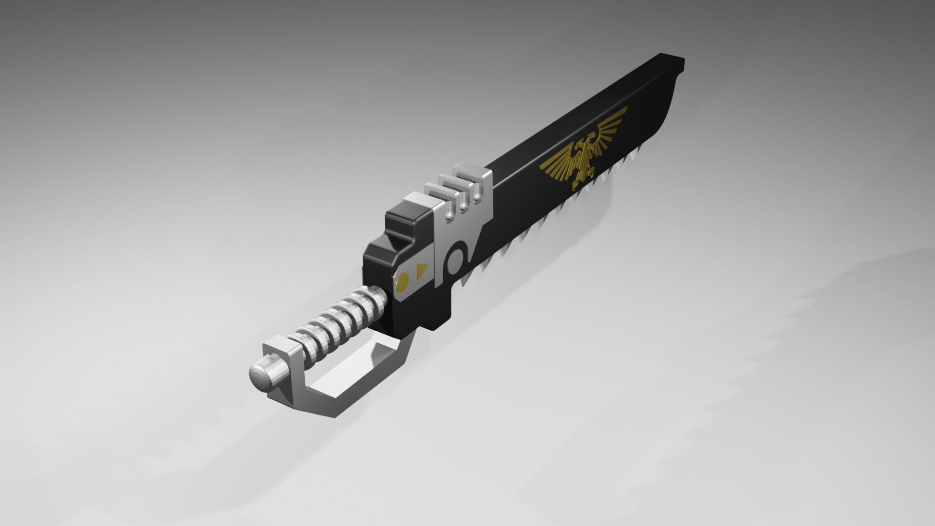 Chainsword Warhammer 40000 3D model | CGTrader