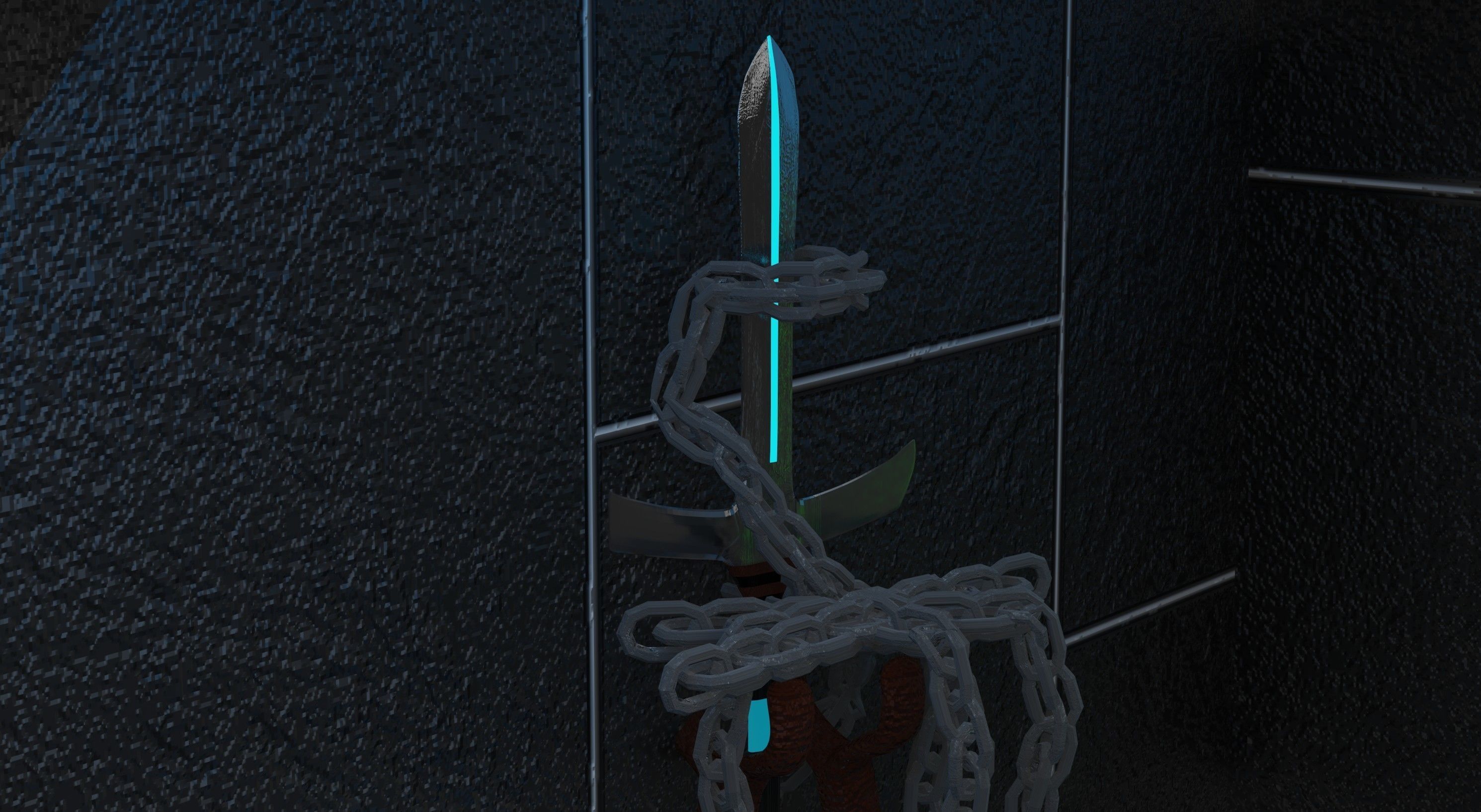 3D model Weapons supreme-pack yari katana scythe VR / AR / low-poly ...