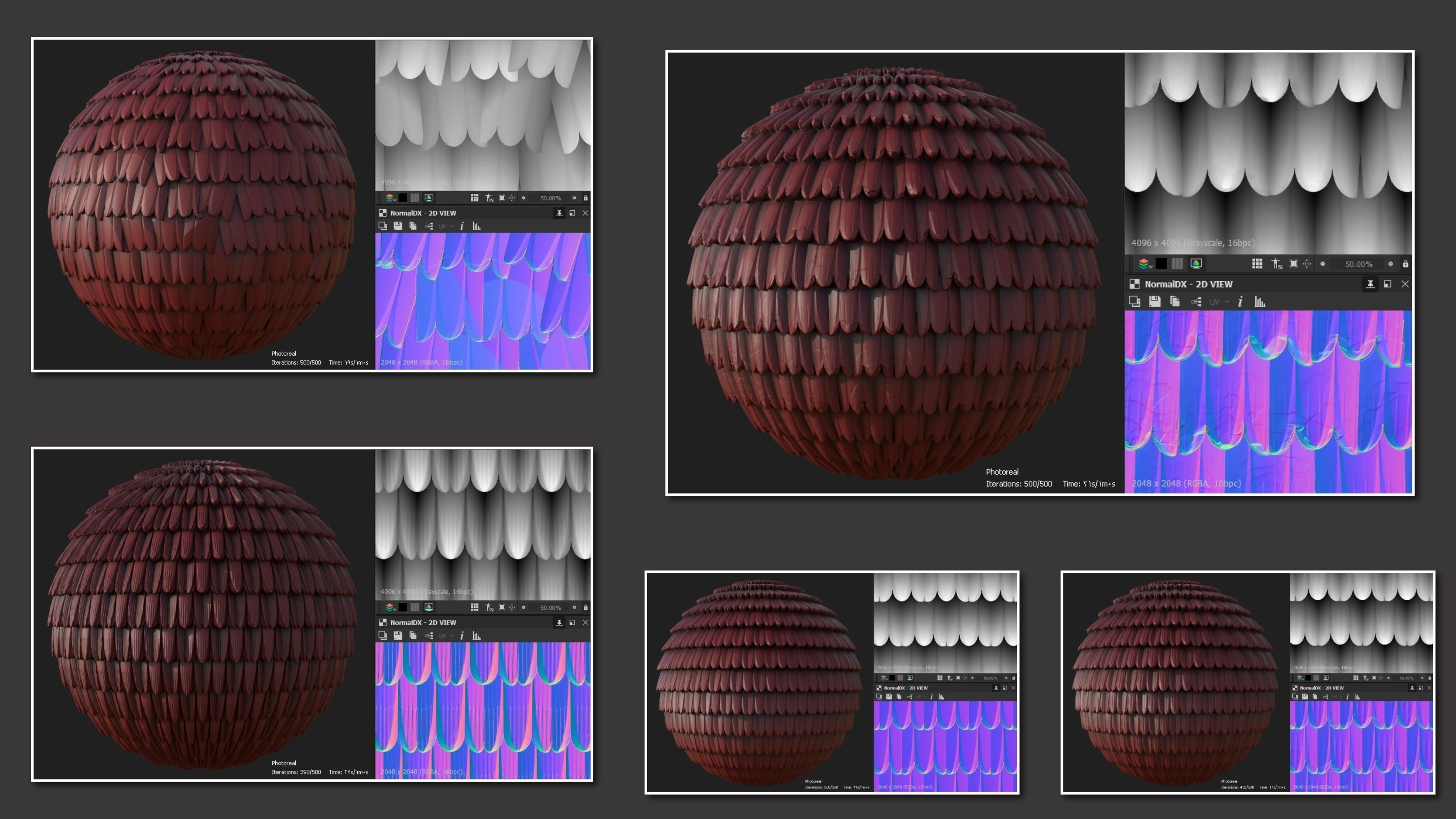 Texture 100 Alpha and Normal for Brush on Skin-Shield Zbrush-Blender ...