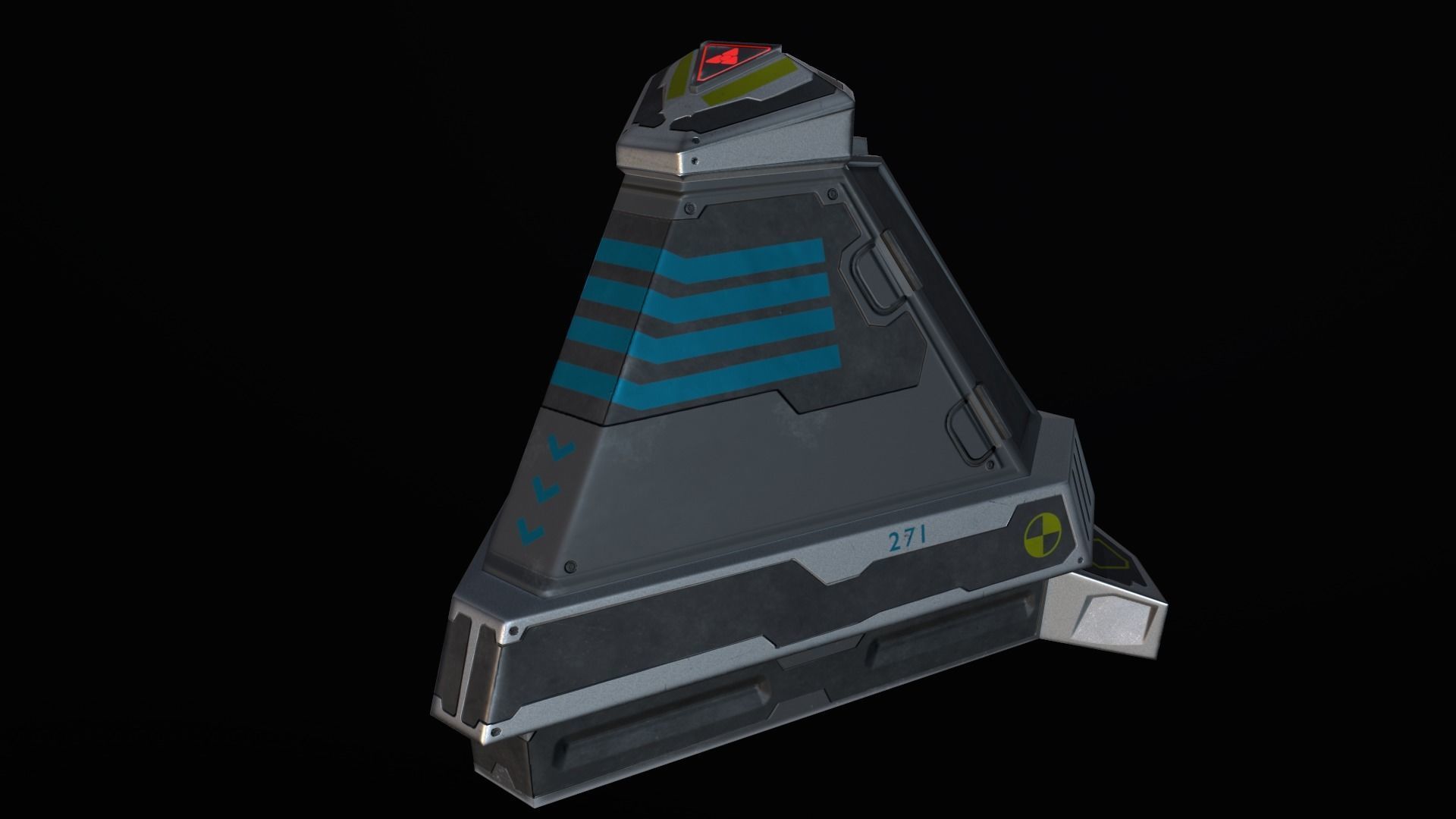 3D model Sci-fi prop VR / AR / low-poly | CGTrader