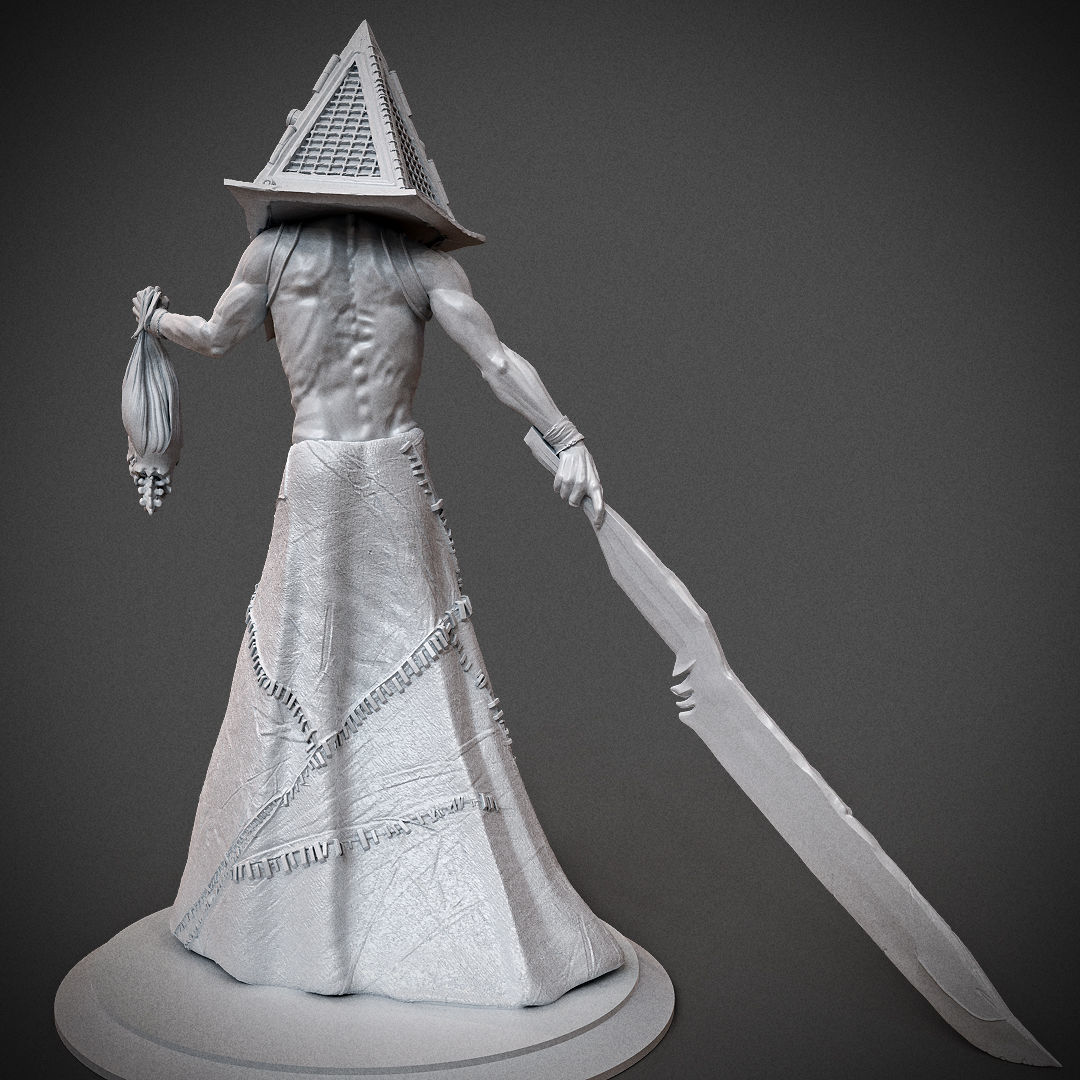 Silent Hill Pyramid Head 3D model 3D printable | CGTrader