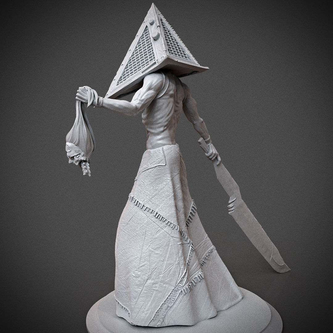 Silent Hill Pyramid Head 3D model 3D printable | CGTrader