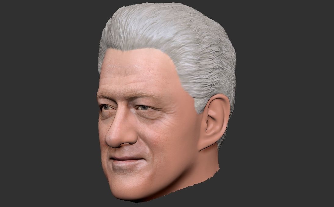 Bill Clinton 3D model | CGTrader