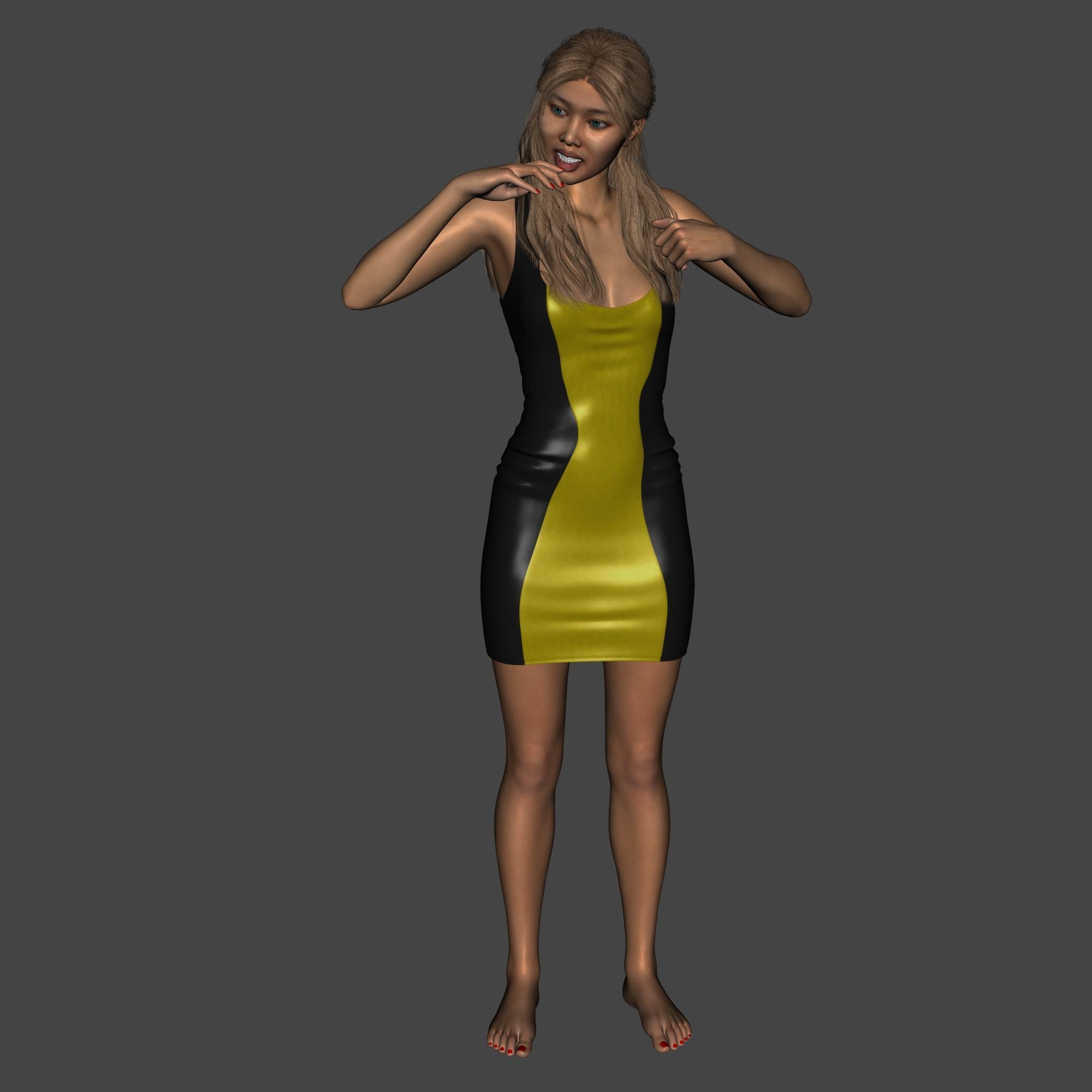 wanda-001 3D model | CGTrader