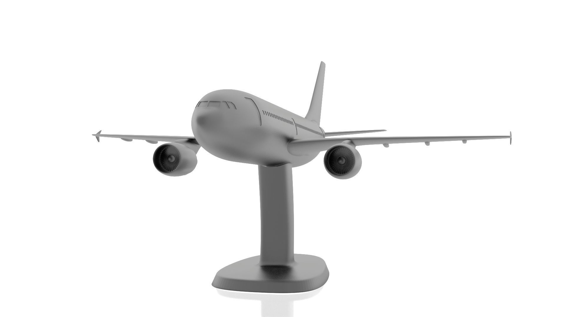 3D printable model hobby Airbus A310 | CGTrader