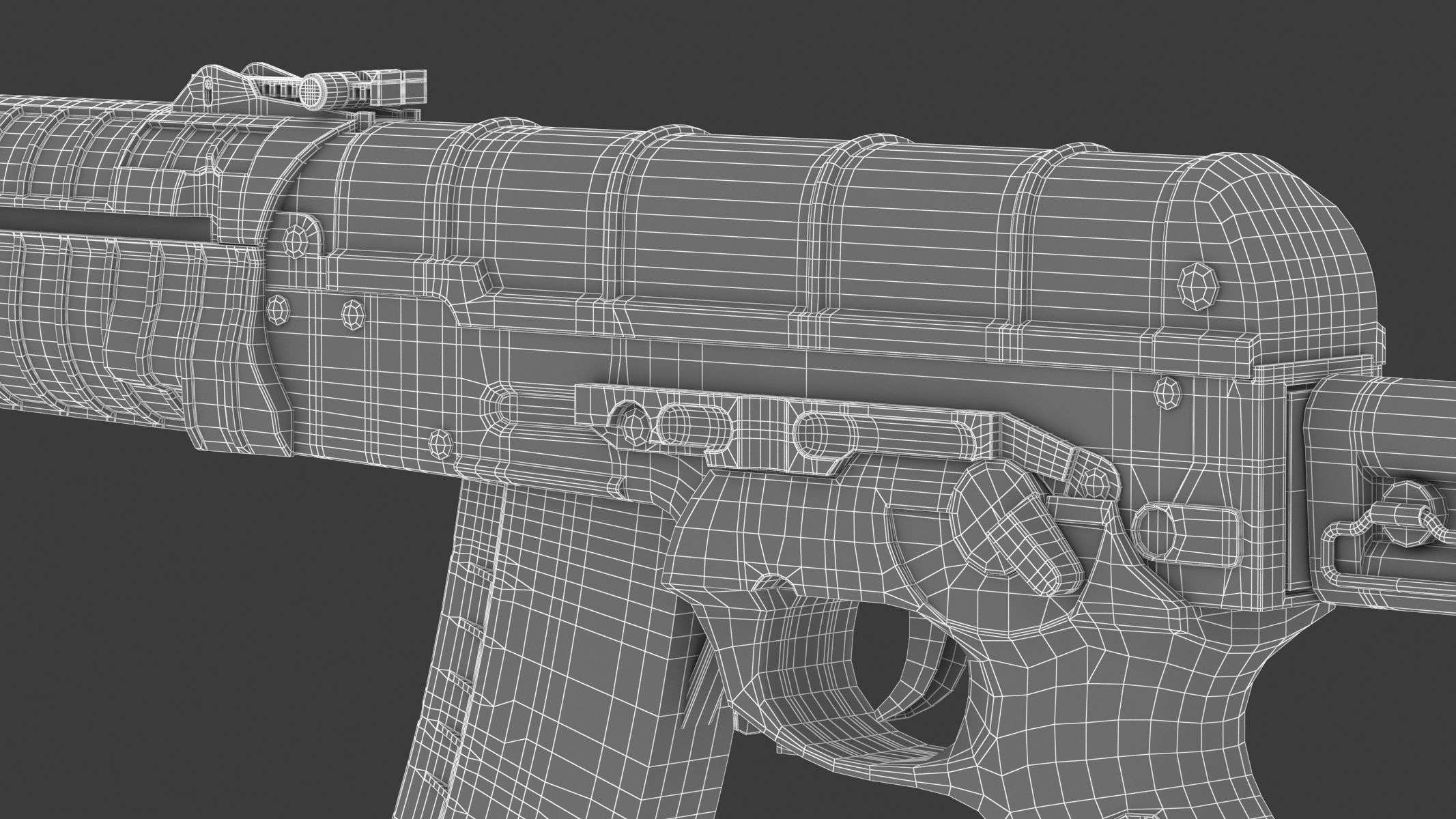 AEK-971 ak - rifle 3D model | CGTrader