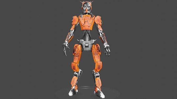 3D model Robot VR / AR / low-poly | CGTrader
