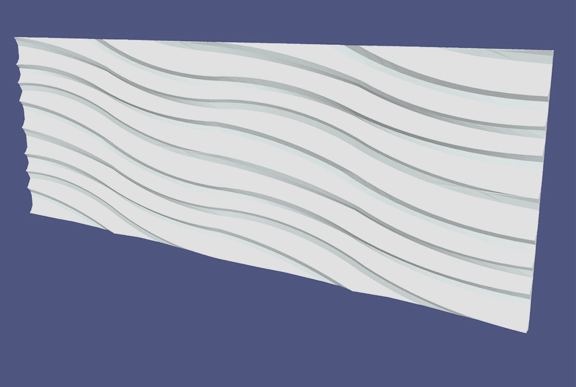 3d decorative wall panel 3D model | CGTrader