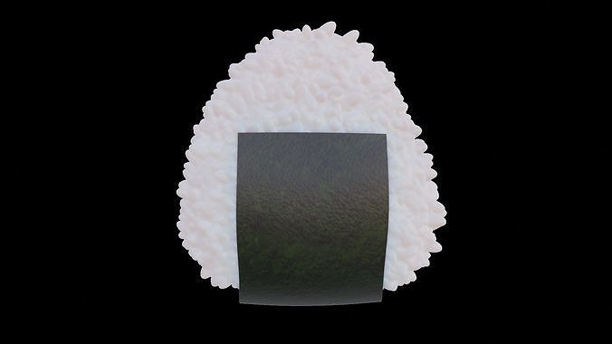 Rice Balls free VR / AR / low-poly 3D model | CGTrader