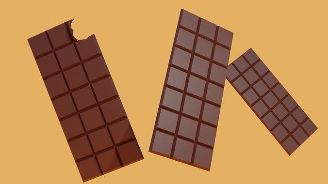 Chocolate models free 3D model | CGTrader