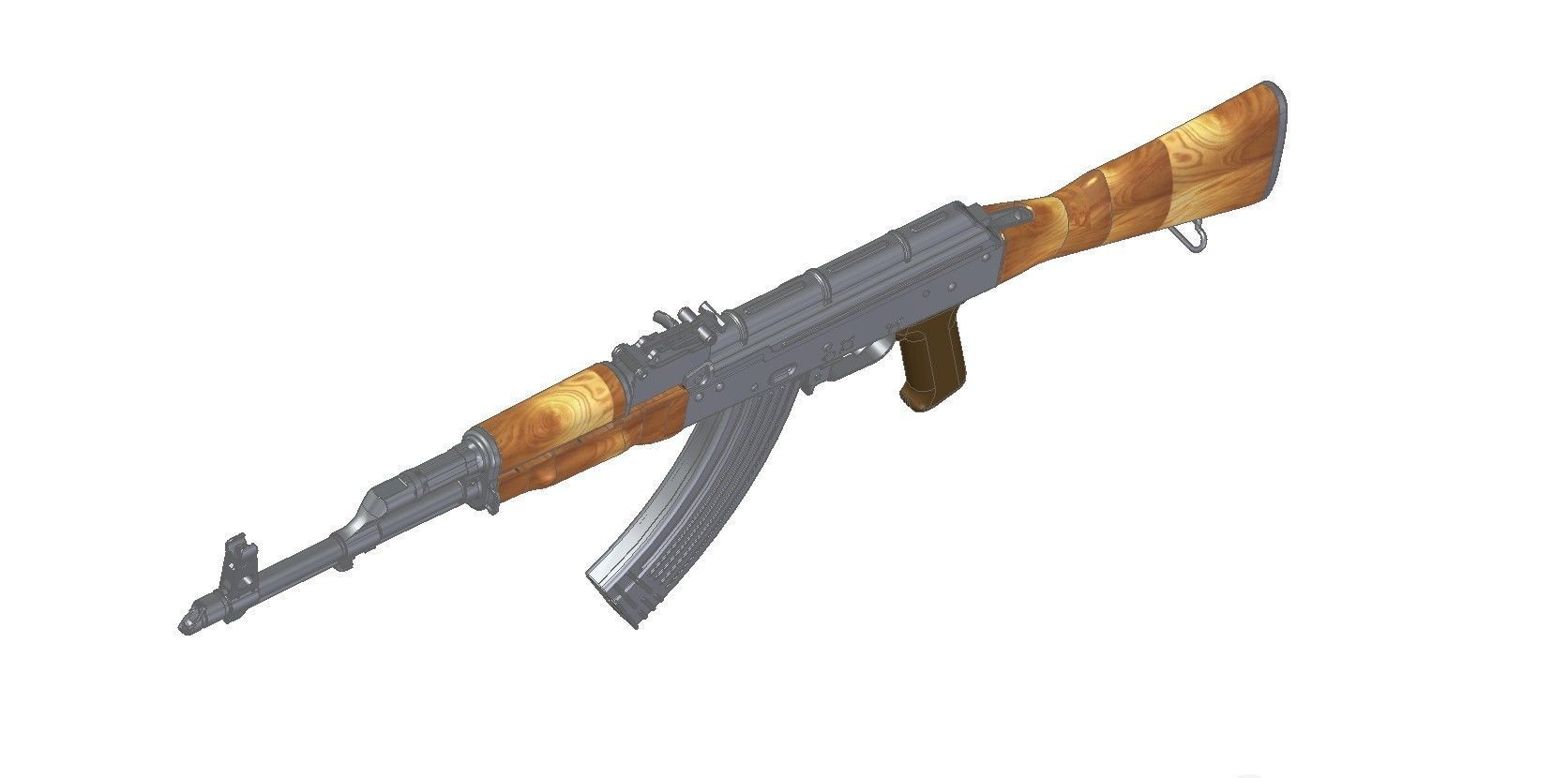 AKM 6P1 3D model | CGTrader