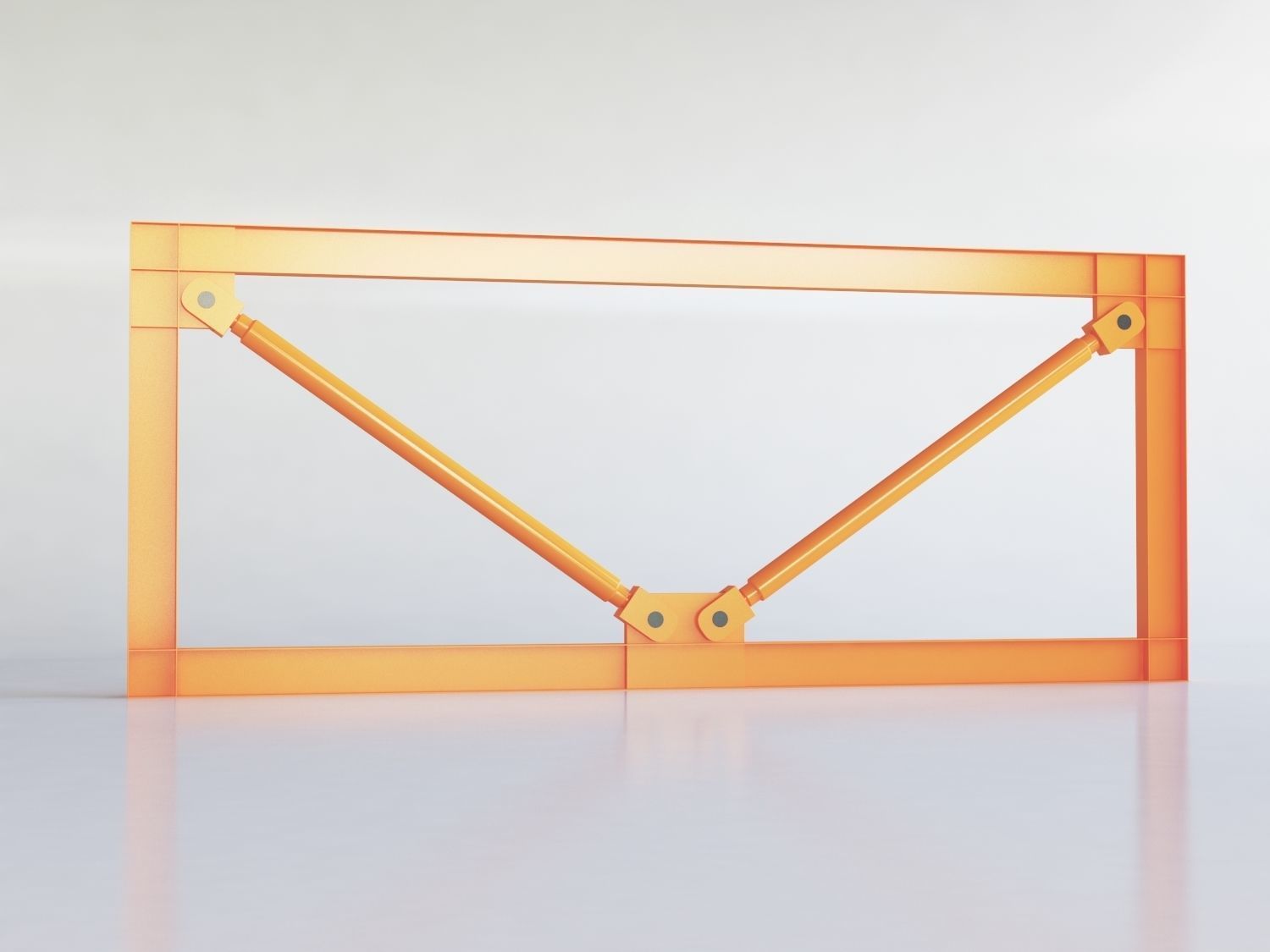 3D model cross brace cross bracing brace VR / AR / low-poly | CGTrader