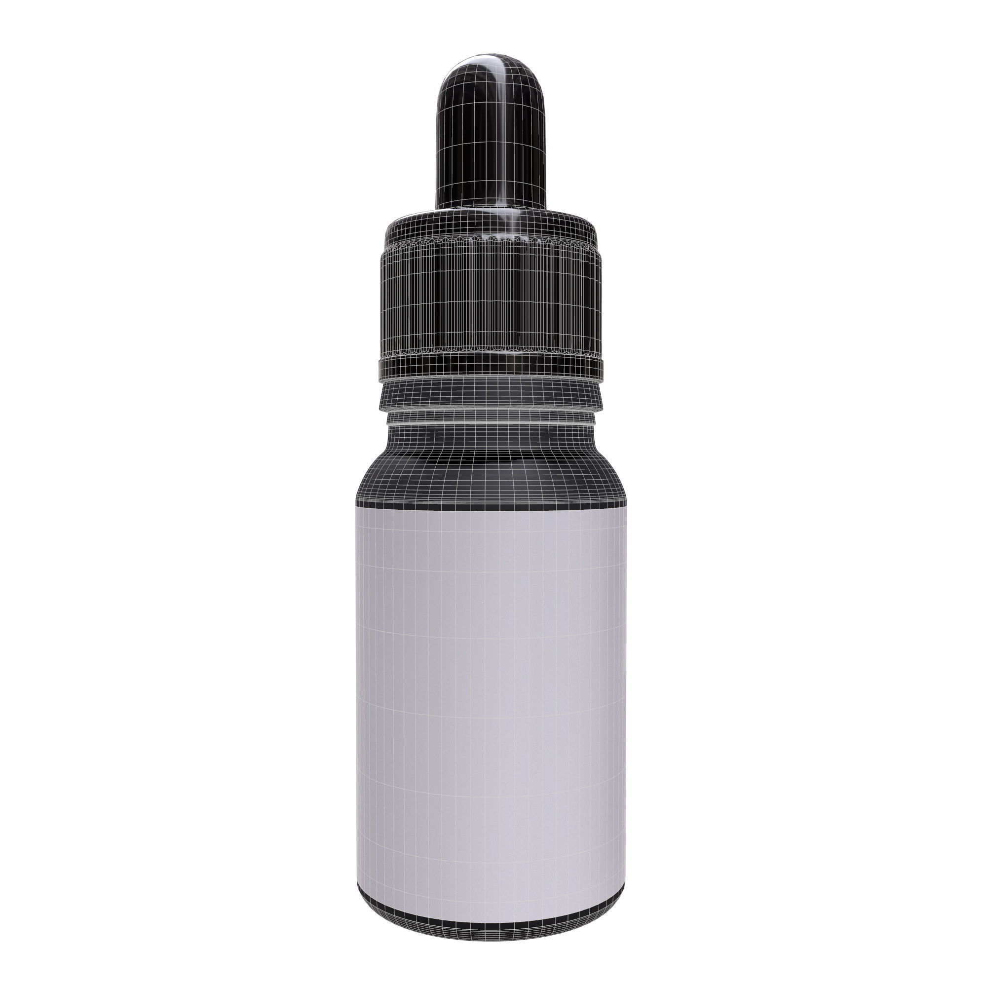 PVC bottle essential oils 3D model | CGTrader