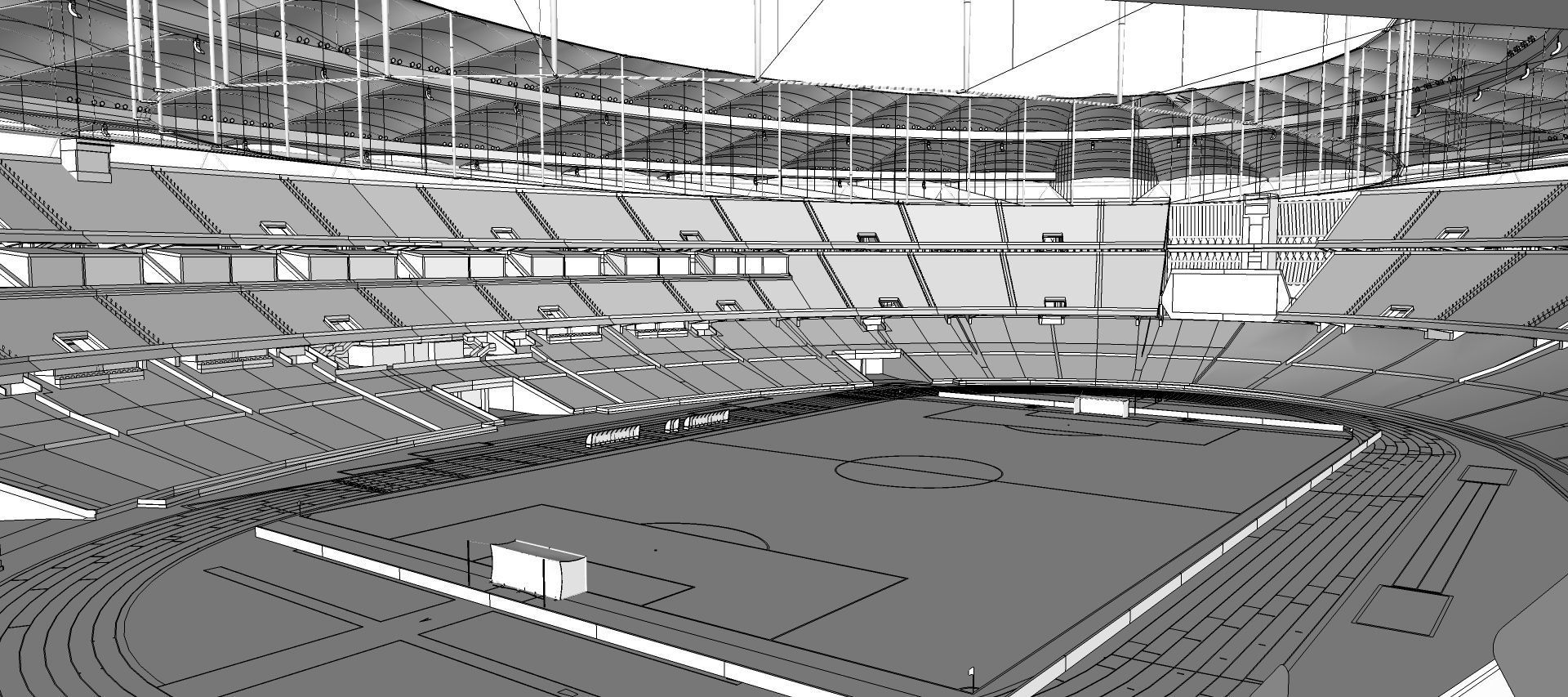 Bukit Jalil National Stadium - Kuala Lumpur - Malaysia 3D model | CGTrader