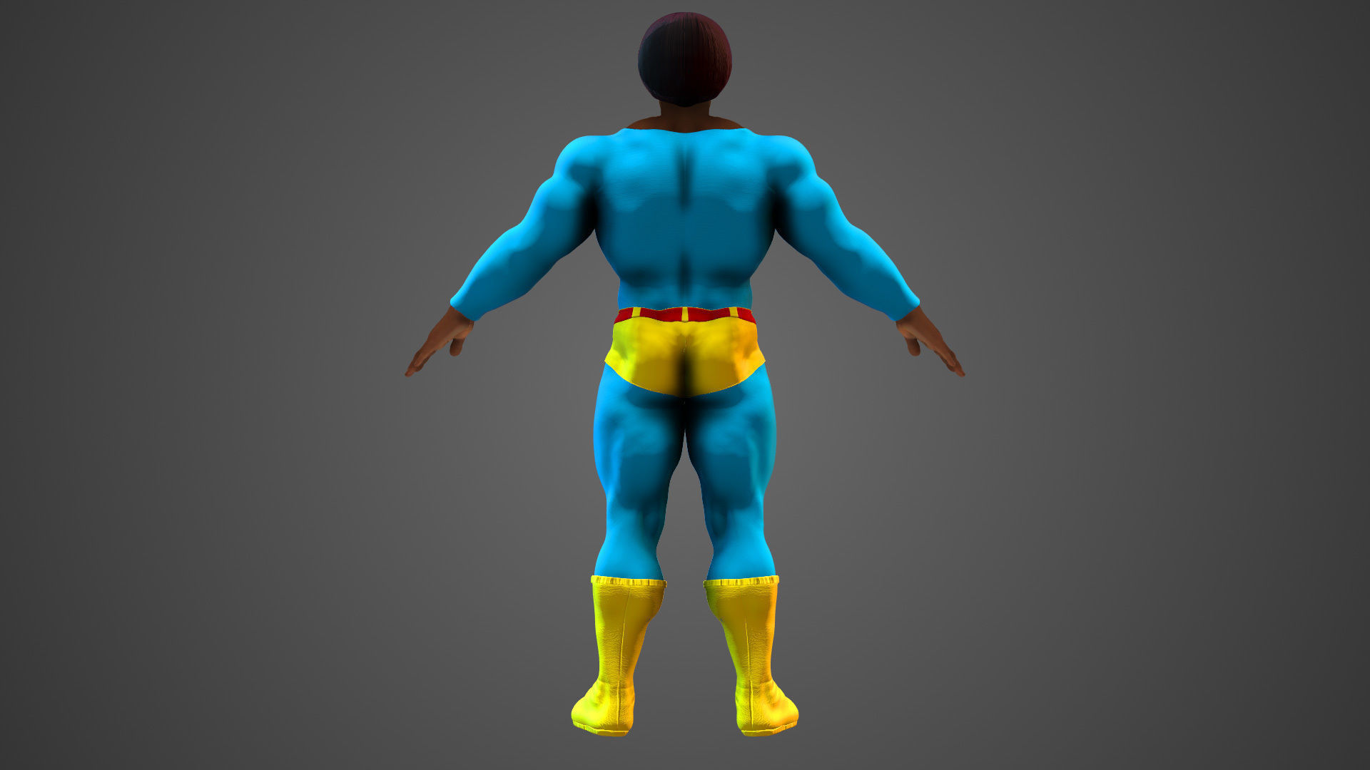 Sunshine Superman 3D model rigged | CGTrader