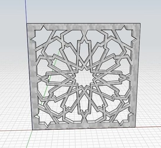 Islamic pattern free 3D model | CGTrader