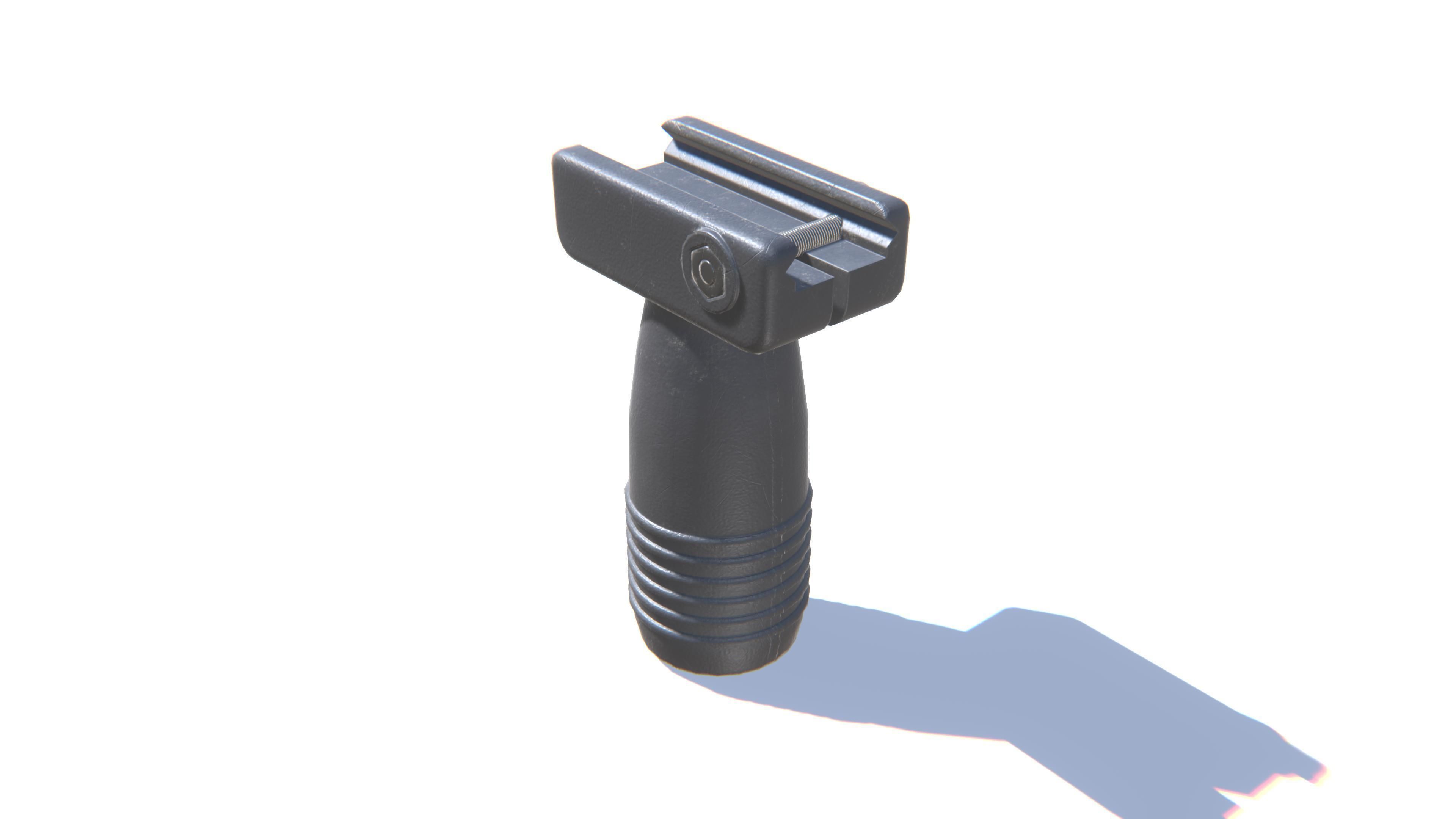 3D model Tactical Fore Grip VR / AR / low-poly | CGTrader