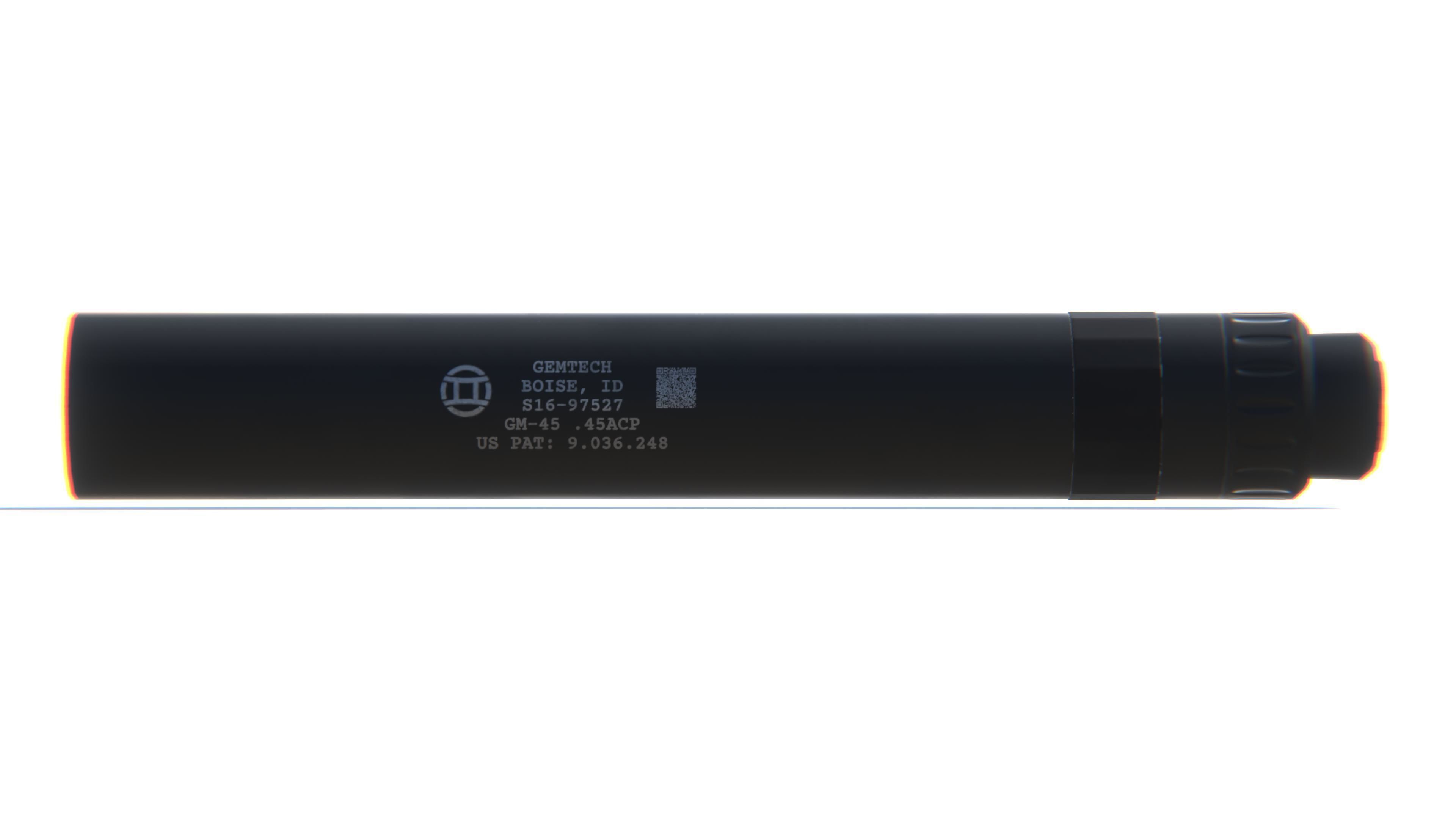 3D model Tactical Silencer 45 ACP 9MM VR / AR / low-poly | CGTrader