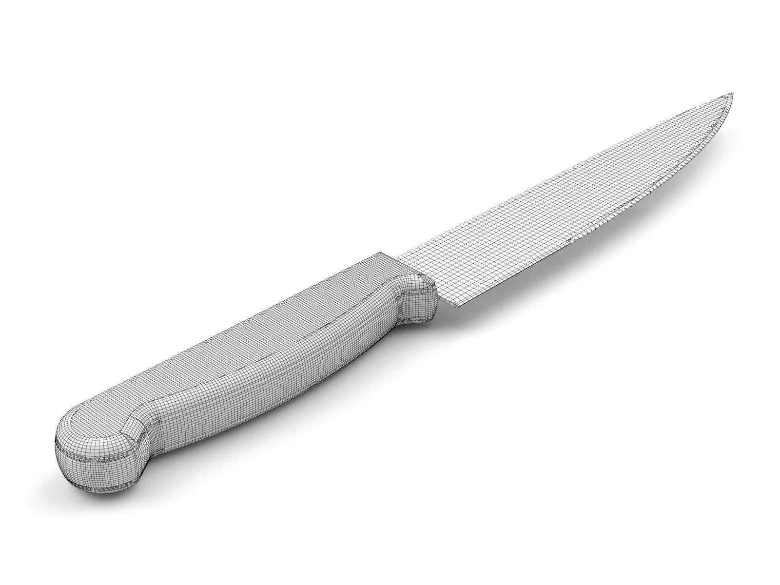Kitchen knife 09 3D model | CGTrader