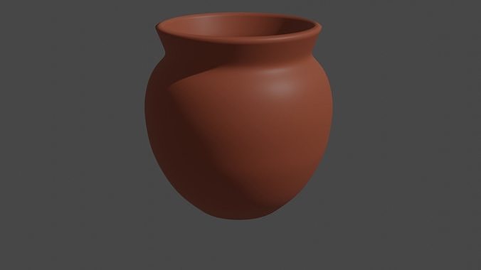Clay Pot free 3D model | CGTrader