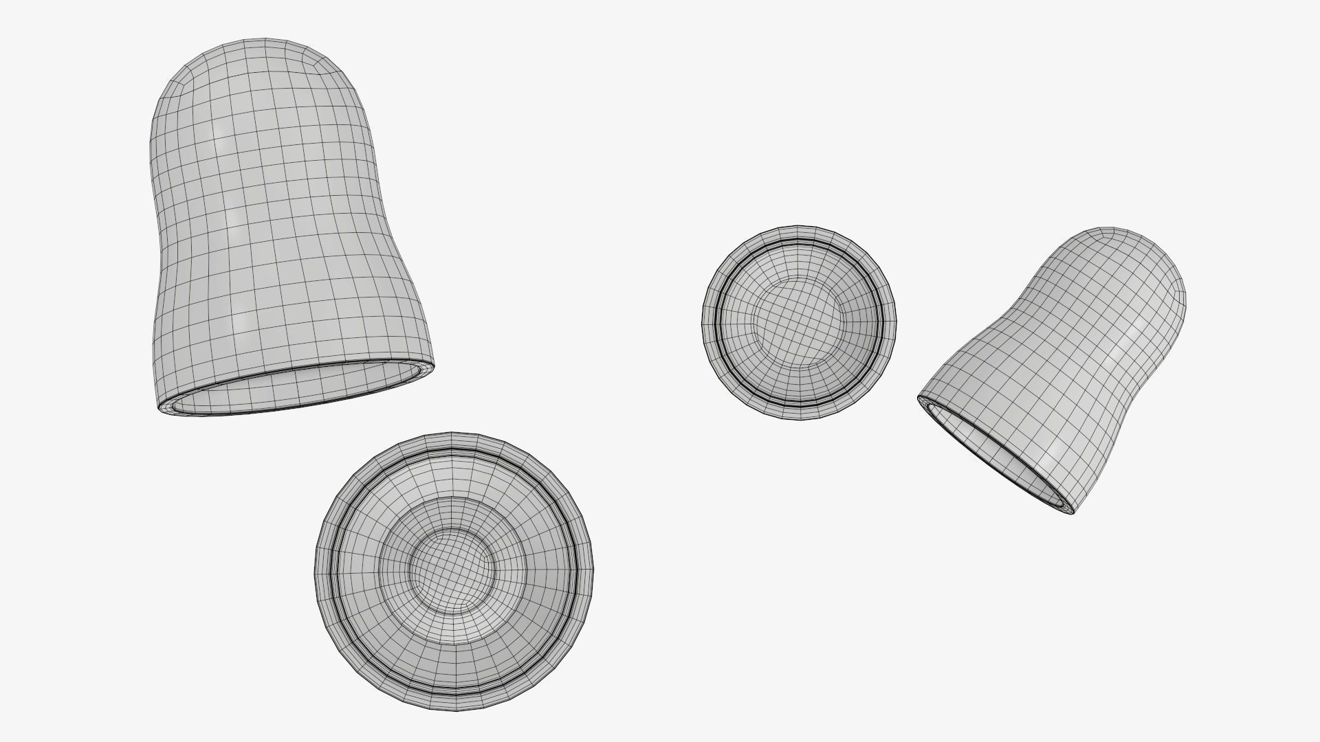 Nesting doll set Matryoshka open mockup 3D model | CGTrader