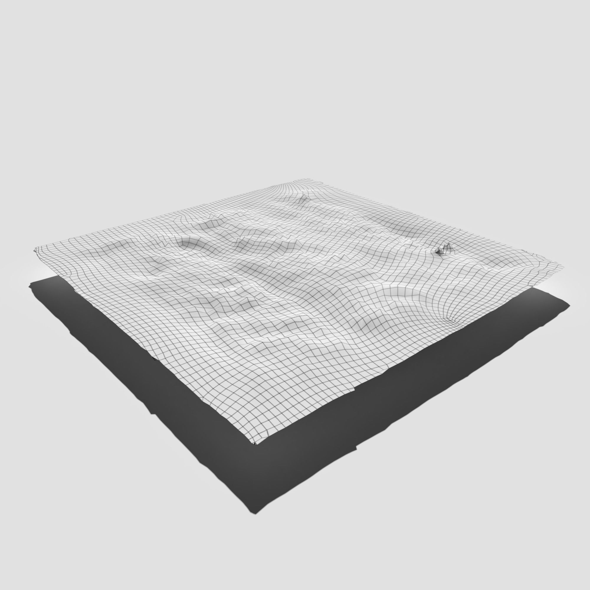 Bloodwort Dense Meadow Patch 3D model | CGTrader