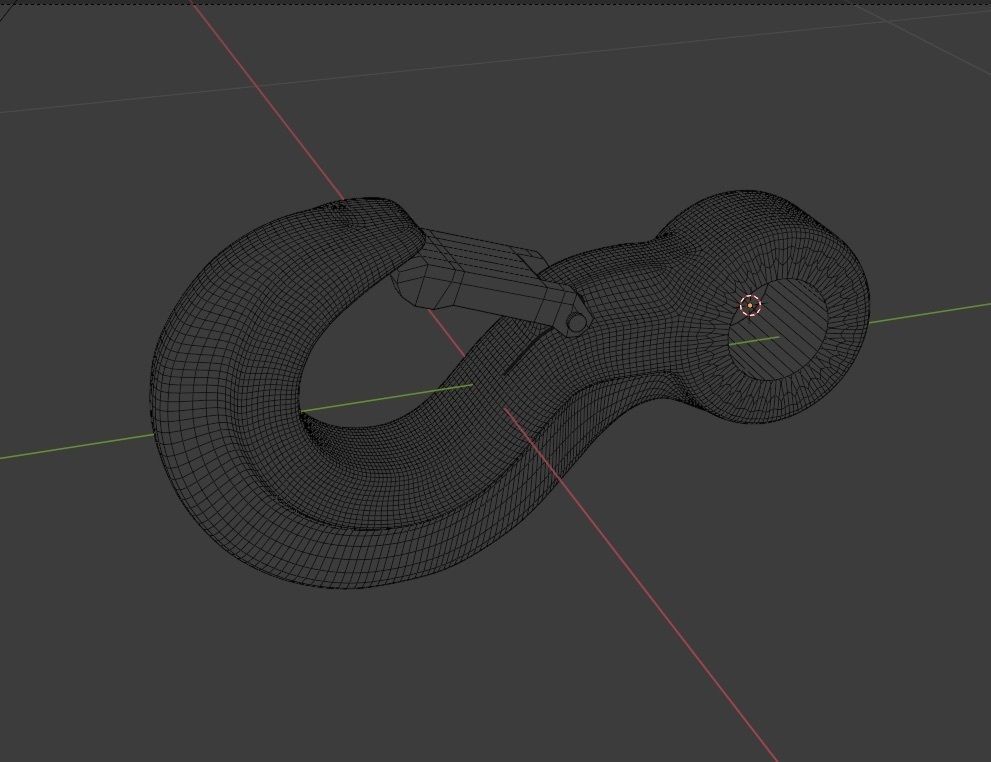 HOOK with Latch 3D model | CGTrader